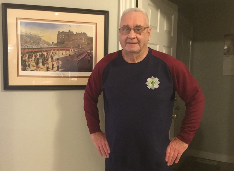 HAPPY SCOTS GUARDS VETERAN